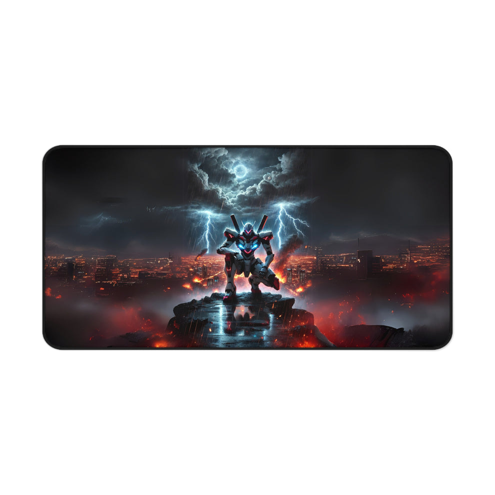 Storm Protocol – Mech Gaming Desk Mat – Rogue Remarks